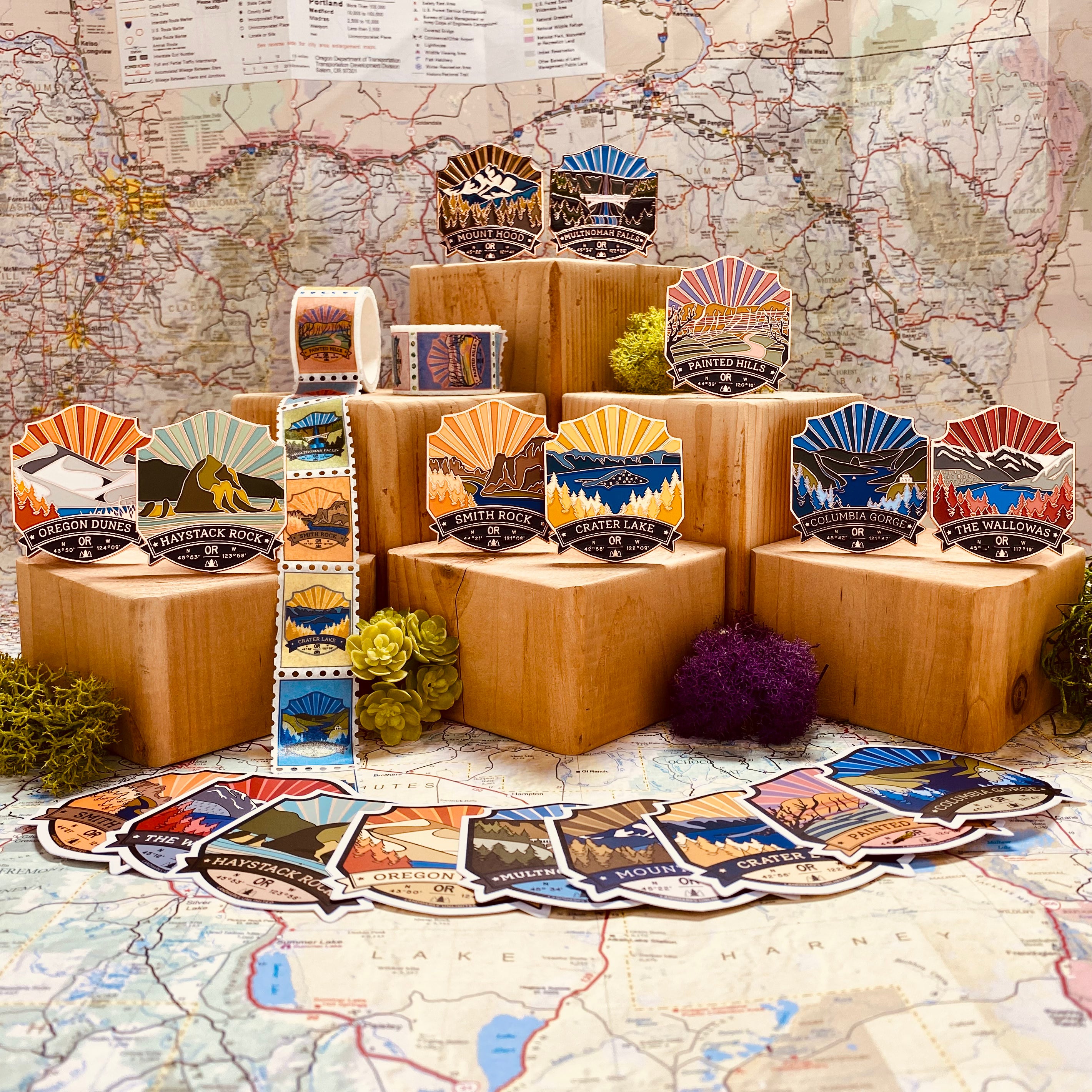 Oregon Natural Wonders Collection – Landmarks Unlimited