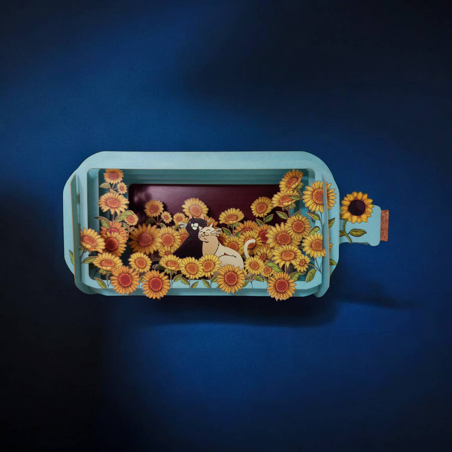 MIB - Cats in Sunflowers – Landmarks Unlimited