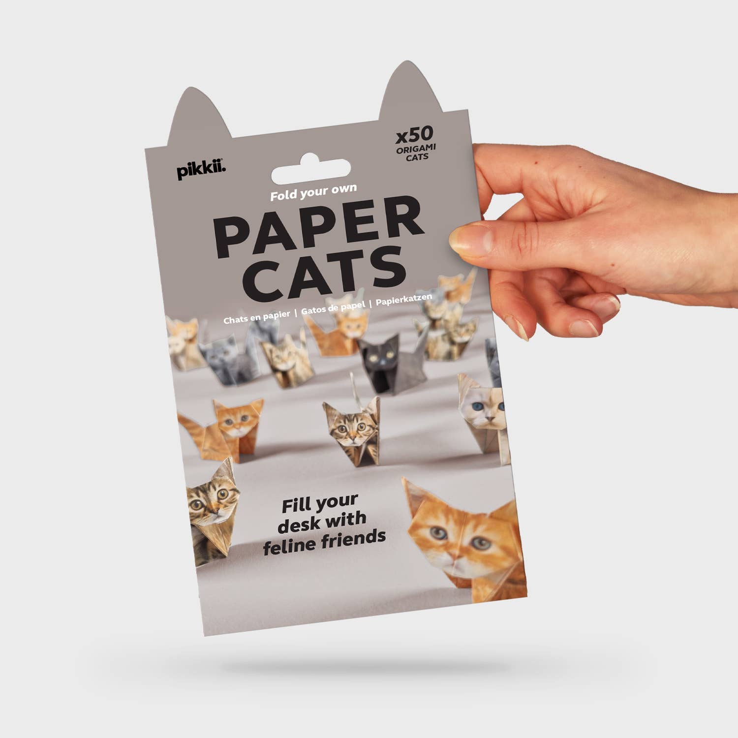 Paper Cats | Perfect For Cat Lovers | Cute DIY Origami Kit – Landmarks ...