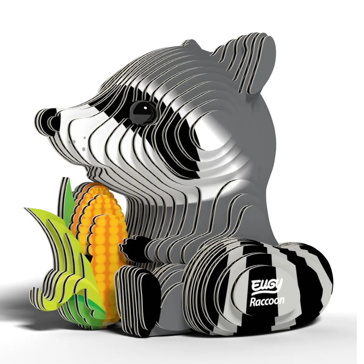 Eugy 3D Raccoon Puzzle – Landmarks Unlimited