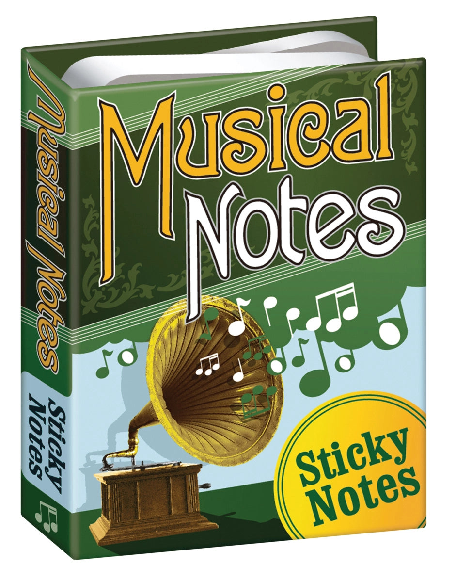 Musical Notes Sticky Notes – Landmarks Unlimited