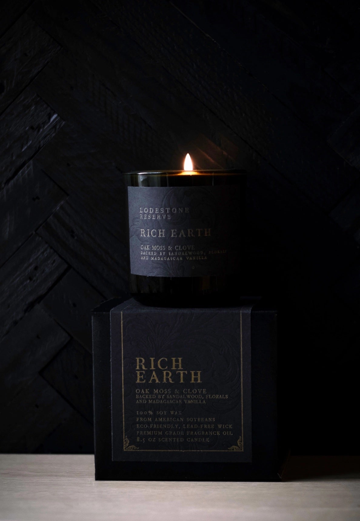 Rich Earth | Luxury Soy Candle – Landmarks Unlimited