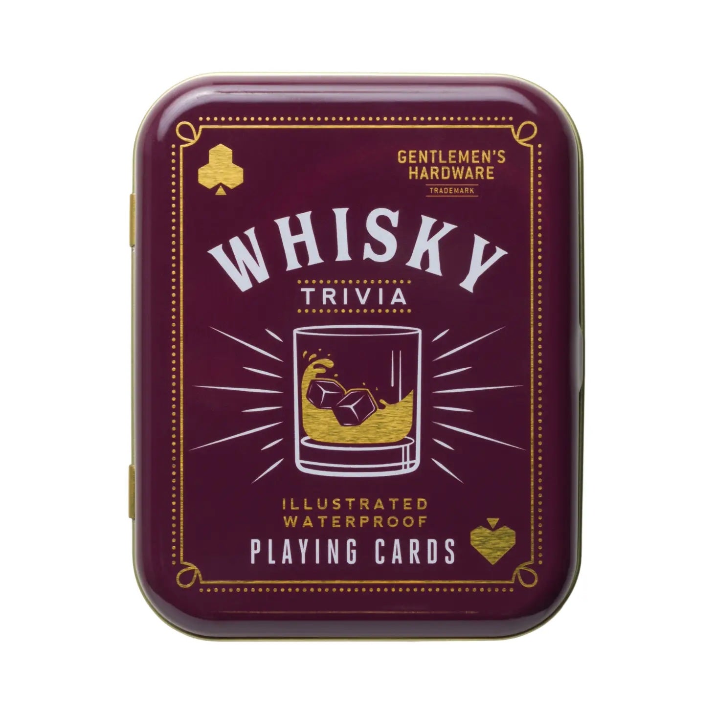 Whisky Trivia Playing Cards - Gentlemen's Hardware – Landmarks Unlimited