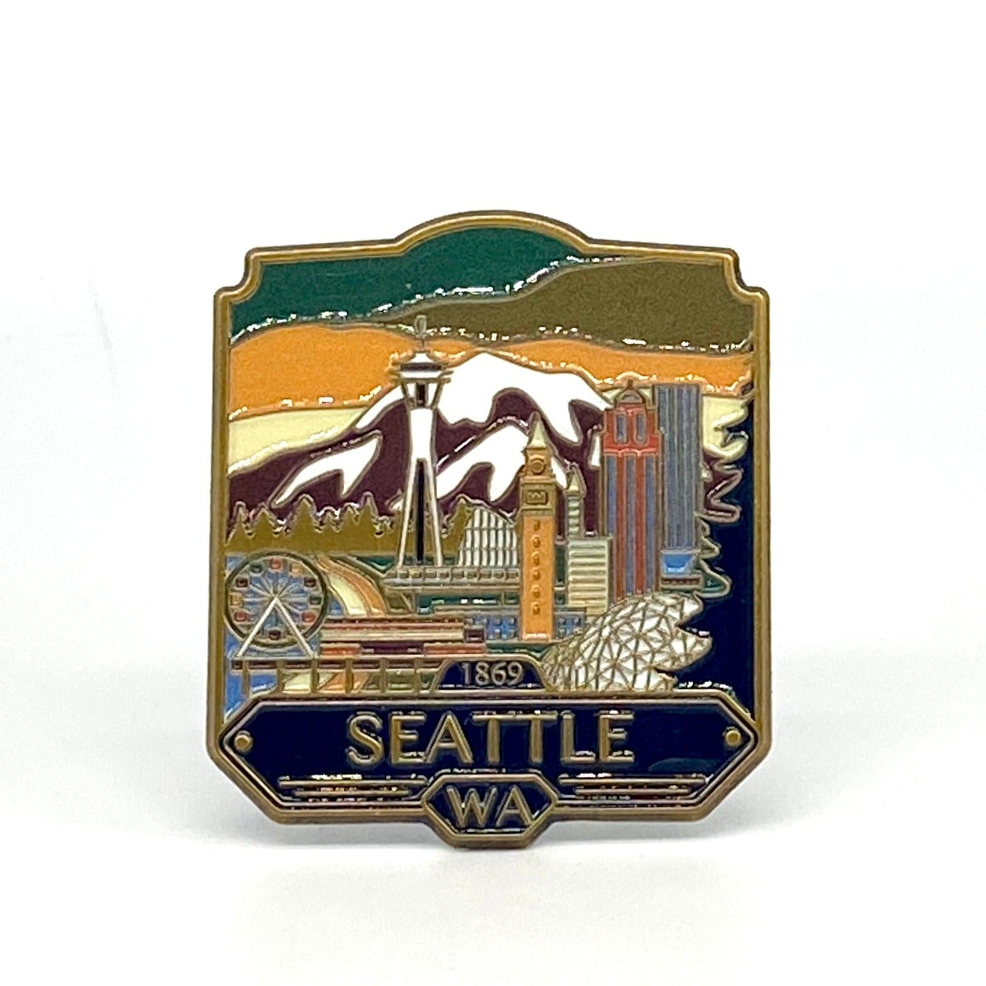 Seattle-Washington-Enamel-Pin – Landmarks Unlimited