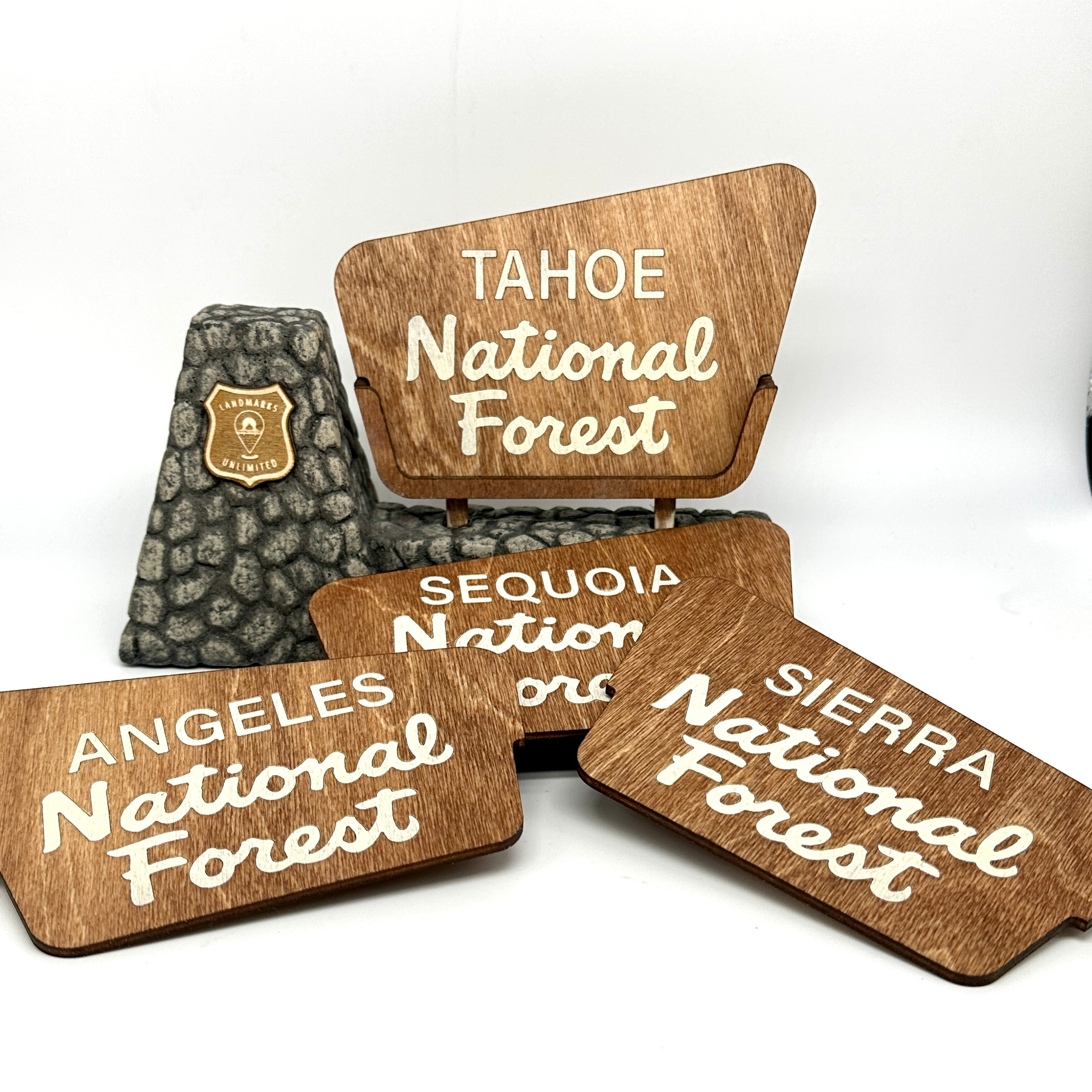 California National Forest Coaster Set – Landmarks Unlimited