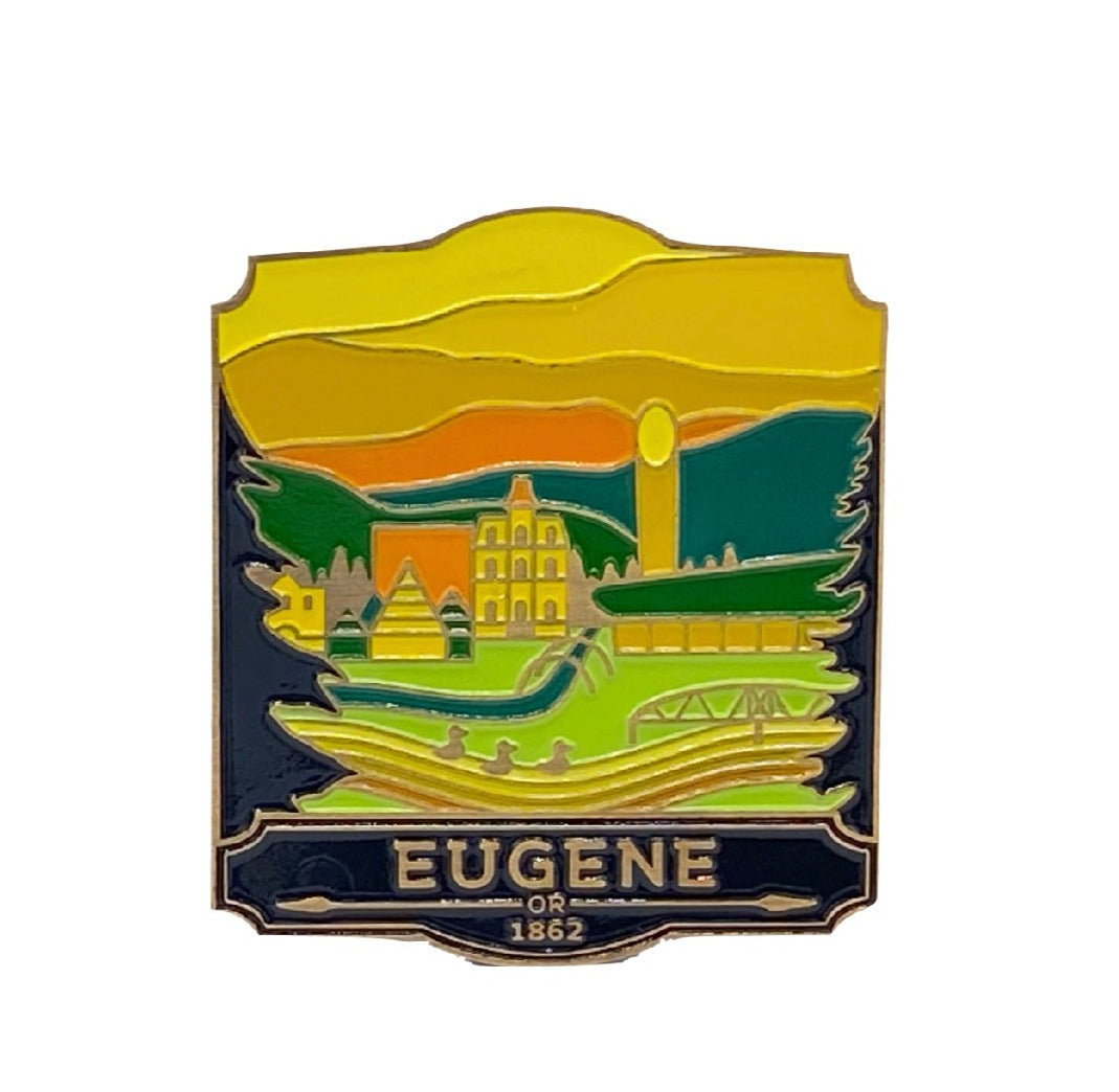 Oregon - Cities Towns - Eugene – Landmarks Unlimited