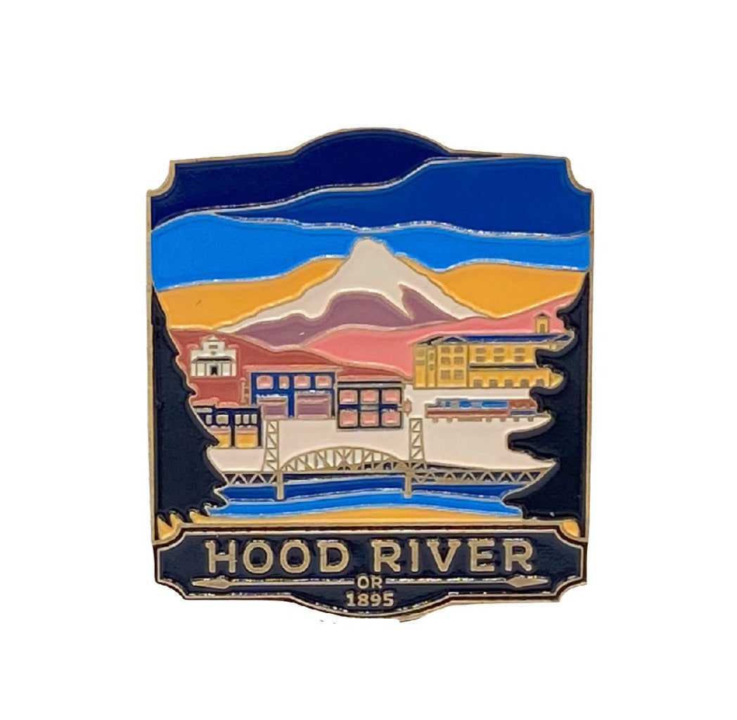 Oregon - Cities Towns - Hood River – Landmarks Unlimited