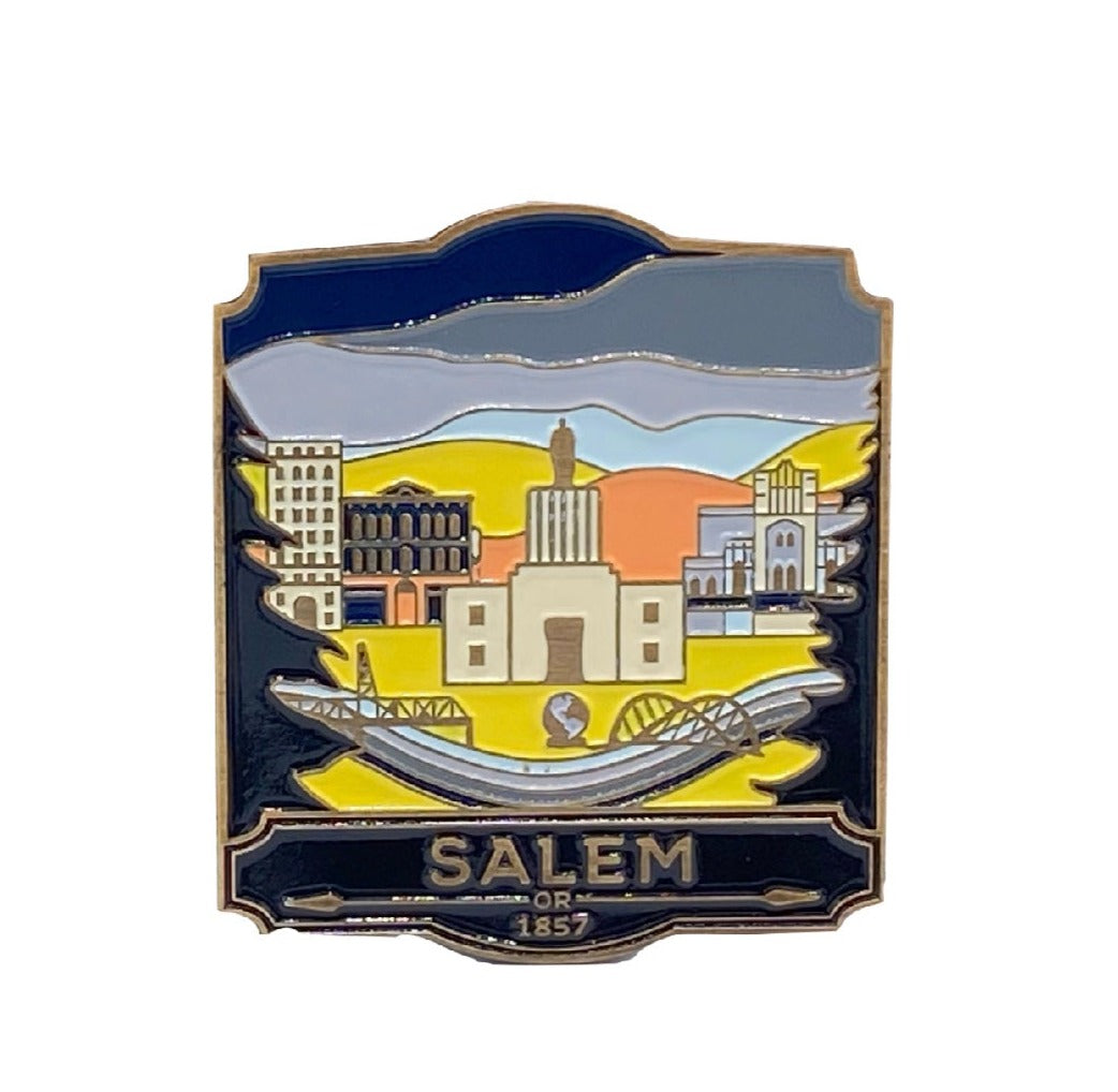 Oregon - Cities Towns - Salem – Landmarks Unlimited